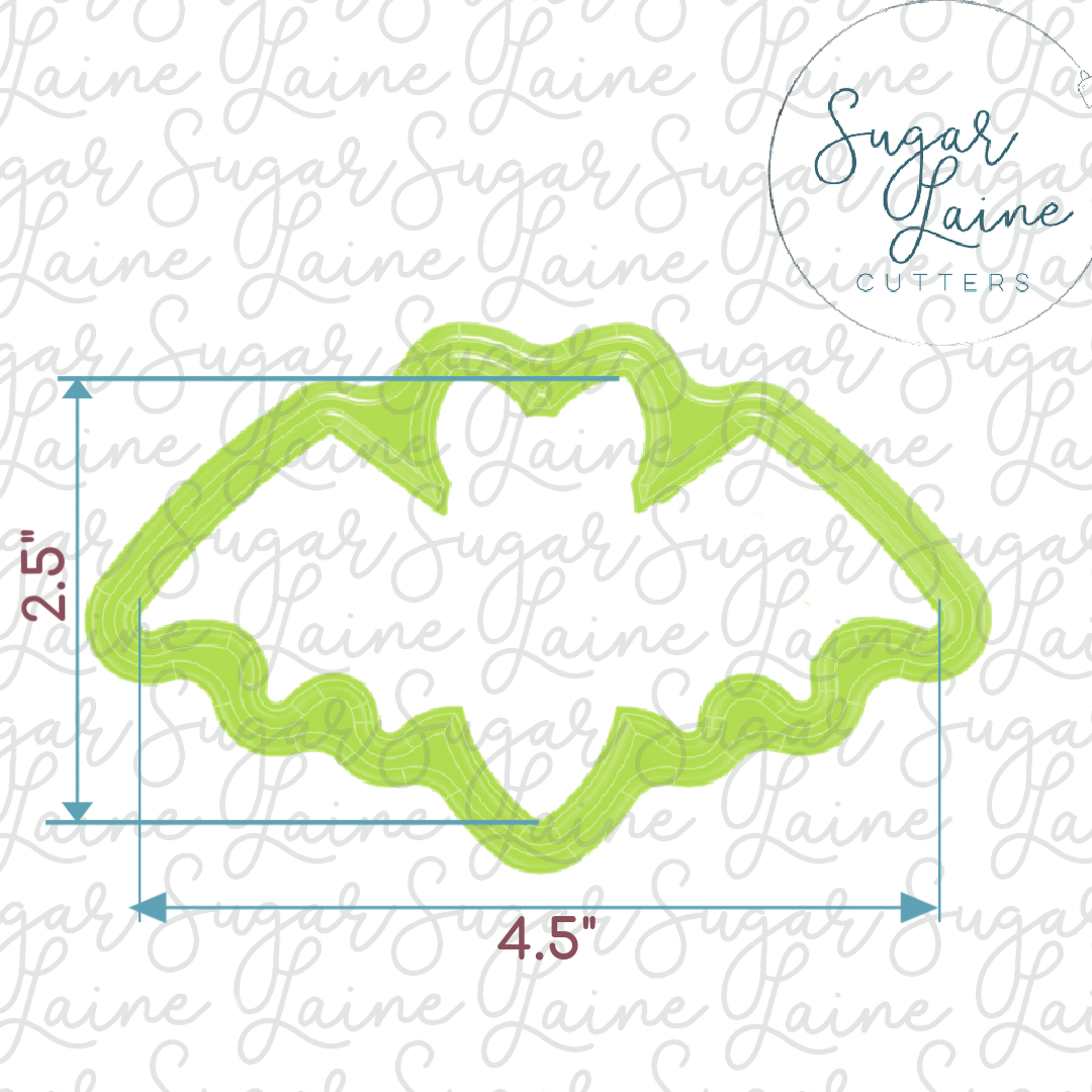 Bat Cookie cutter – Sugar Laine Cutters